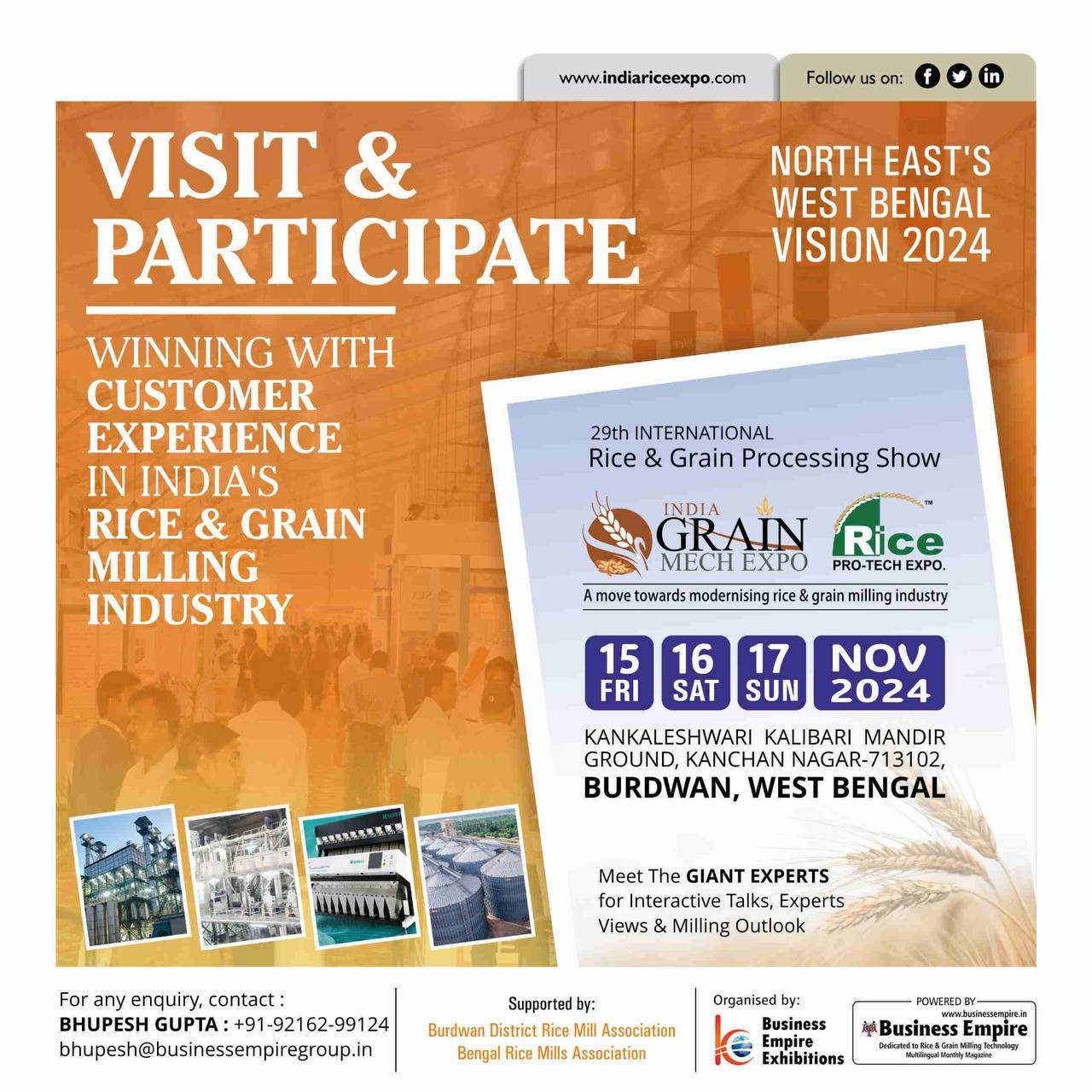 Conversion of paddy into rice: West Bengal State to increase milling ...